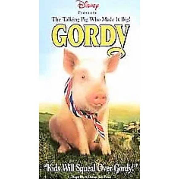 Other | Disney Feature Gordy Vhs Tape Clamshell Case | Poshmark